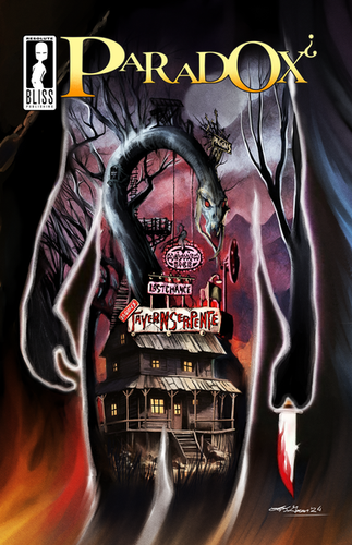 Paradox # 1 Horror Montage Cover 6 Issue Interconnected Painting ...