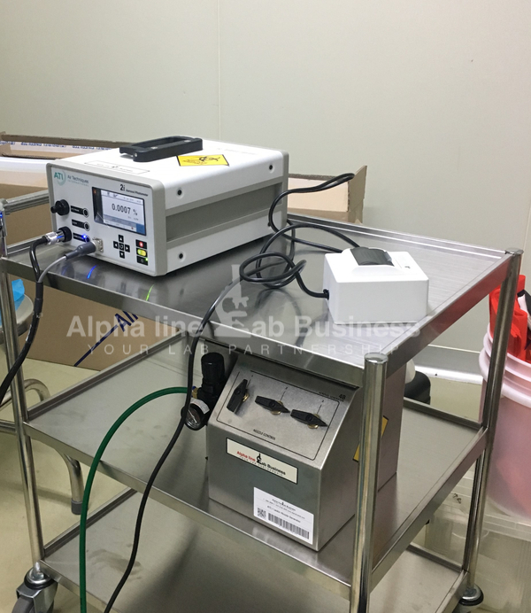 Alphaline Clean Bench Validation