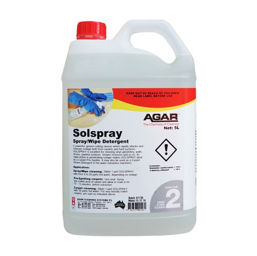 Agar Solspray 5LT / 20LT | MegaCleaningSupplies