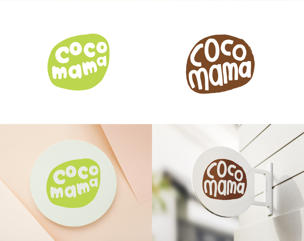 cocomama Logo Design Process