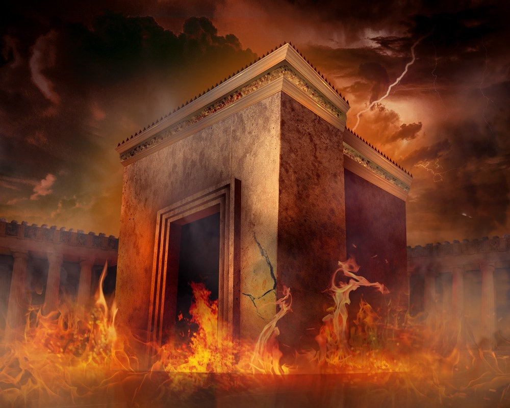 beis hamikdash - The Temple was made in great part of stone. In what ...