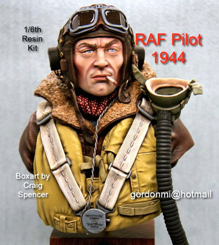 1/6th Scale RAF Fighter pilot 1944 | RDG Miniatures