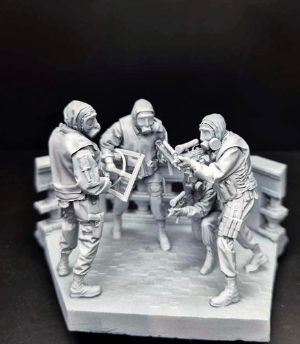 75mm SAS Operation Nimrod Balcony scene | RDG Miniatures