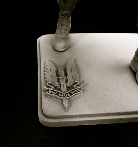 120mm SAS Trooper Op. Nimrod 1980 Frame Charge | RDG Miniatures