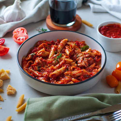 PASTA (1KG) - BEEF BOLOGNESE RIGATONI | EatwellByKitchenhand