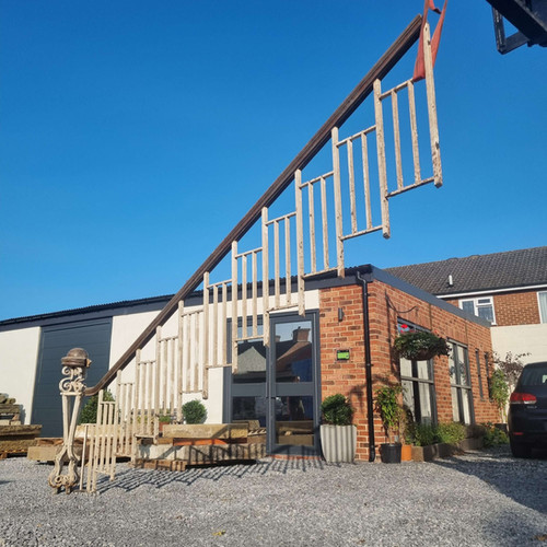 Reclaimed Wrought Iron Balustrade | YORKSHIRE SALVAGE