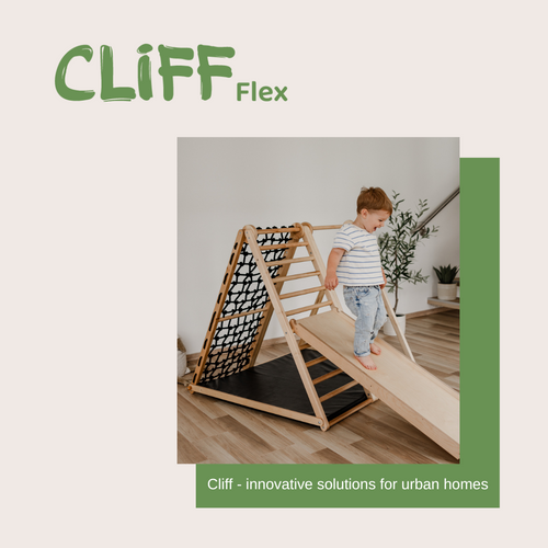 CLIFF FLEX foldable climbing frame for toddlers | CLIFF.original