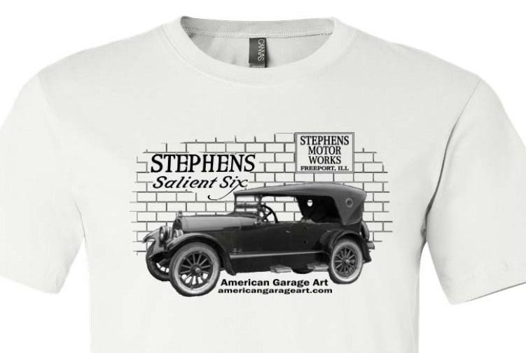 STEPHENS MOTOR WORKS - Salient Six - Shirt with Stephens Car - A 009 ...