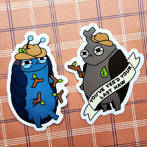 Cowbug Vinyl Stickers | Toku Arts