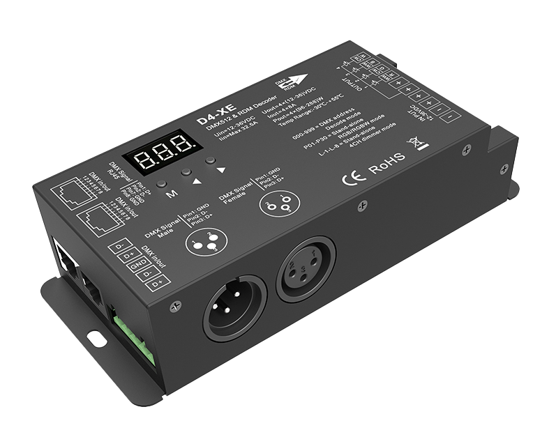 4CH DMX Decoder | siamled.co.th