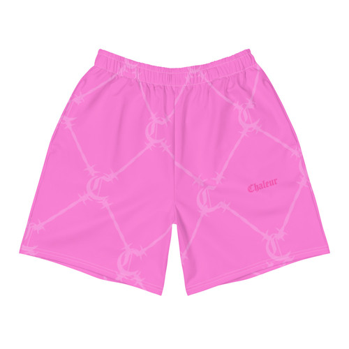 Chaleur Pink Printed Shorts | Chaleur Brand