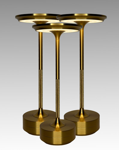 Buy Set of Three Gold Cordless Lamps Online | AMBI Lamp Australia