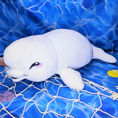 Squishy Mallo the Beluga Plush | ArtSea Animal
