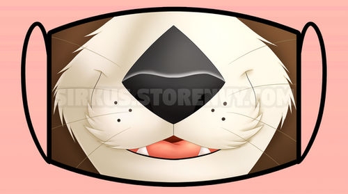 Shrimp the Sea Otter Mask | ArtSea Animal