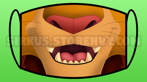 Golden Lion Mask | ArtSea Animal