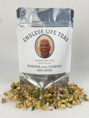 Moringa Flowers and Buds (dried) | Endless Life Teas