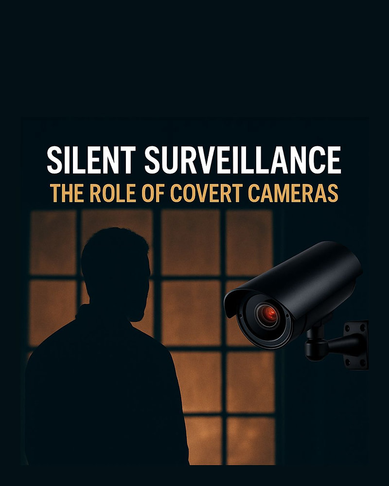 Silent Surveillance: The Role of Covert Cameras