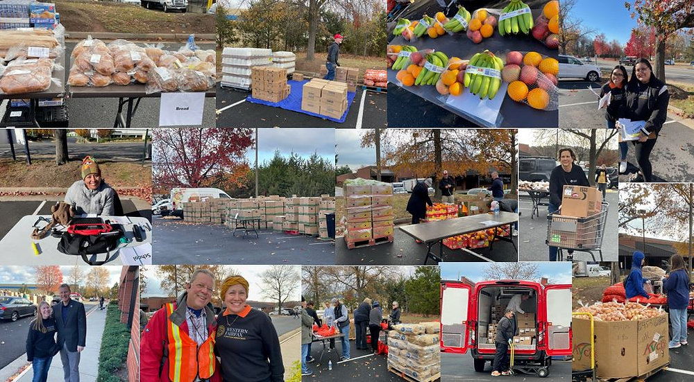 Nov 2023 Thanksgiving Food Distribution Serves 700 Families