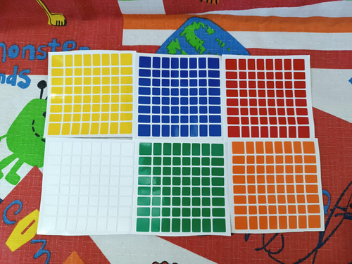 Stickers 8x8 Shengshou vinil estándar | brickcubes