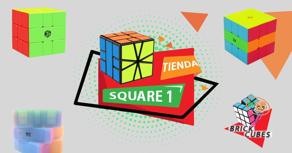 Cubos Square 1 | Rubik en México | Brick Cubes