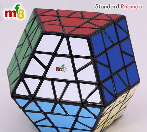 mf8 Trapezoid Rhombic Dodecahedron Standard Rhomdo base negra | brickcubes