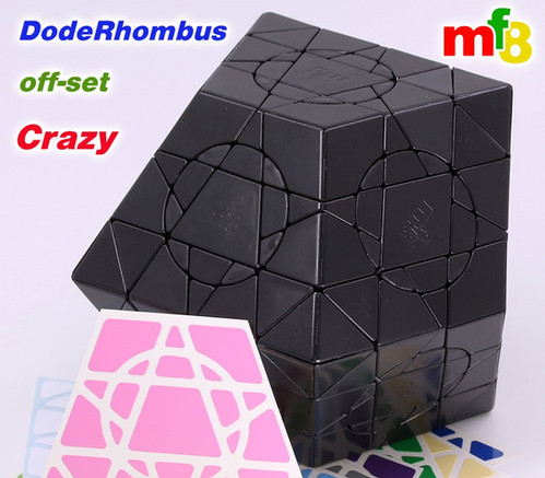 MF8 Crazy DodeRhombus base negra | brickcubes