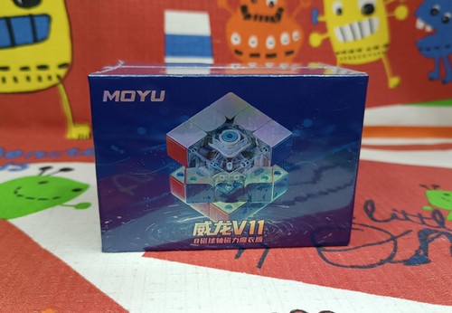 3x3 Moyu Weilong WRM v11 8 imanes ball-core UV magnético stickerless ...