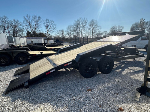 2025 B/R 82x24 Power Tilt Trailer, 10 Ton Scissor Lift Hoist, 14k GVWR ...
