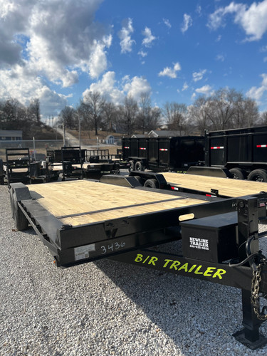 2025 B/R Trailer 102x24, Drive Over Fenders, Tool Box, Winch Plate, 14k ...