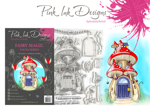 Pink Ink Designs Stamp - Fairy Magic - Plus Dinky Pinky