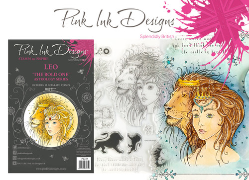 Pink Ink Designs Stamp - Leo