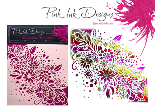 Pink Ink Designs Stencil - Blooming Bouquet | Pink Ink Designs