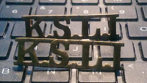 Kings Shropshire Light Infantry KSLI Regiment King's Shoulder Title ...