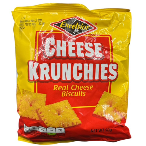 Excelsior Cheese Krunchies 50g | Bestsweets