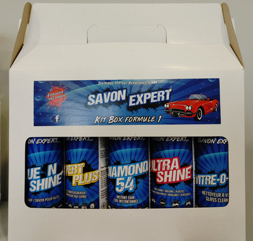 KIT BOX FORMULE 1 | Savon expert