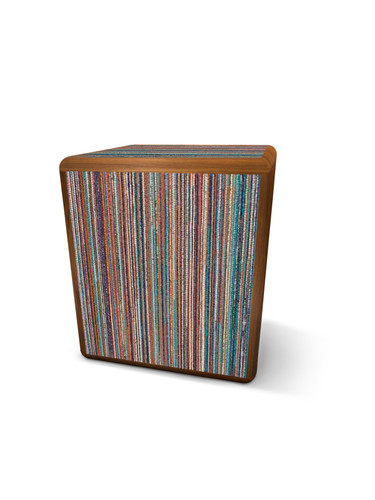 Crayon Fabric Cube | 3 Rail Studio