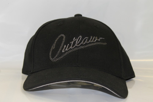 Outlaw Hat Large Logo Charcoal | keystonestyling