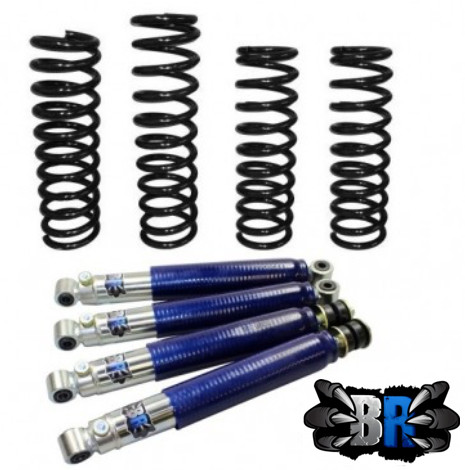 BLACK RAPTOR JIMNY 3"/75MM LIFT SPRINGS & SHOCKS PREMIUM | ZOOK Offroad ...
