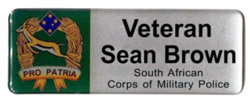 SAMVO Name Plate (73mm x 27mm)