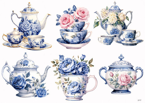 D117 Delft-waterslide-transfer | Van Rhyn Designs