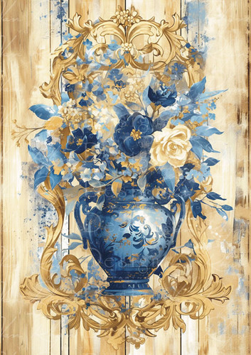 D109 Delft-waterslide-transfer | Van Rhyn Designs