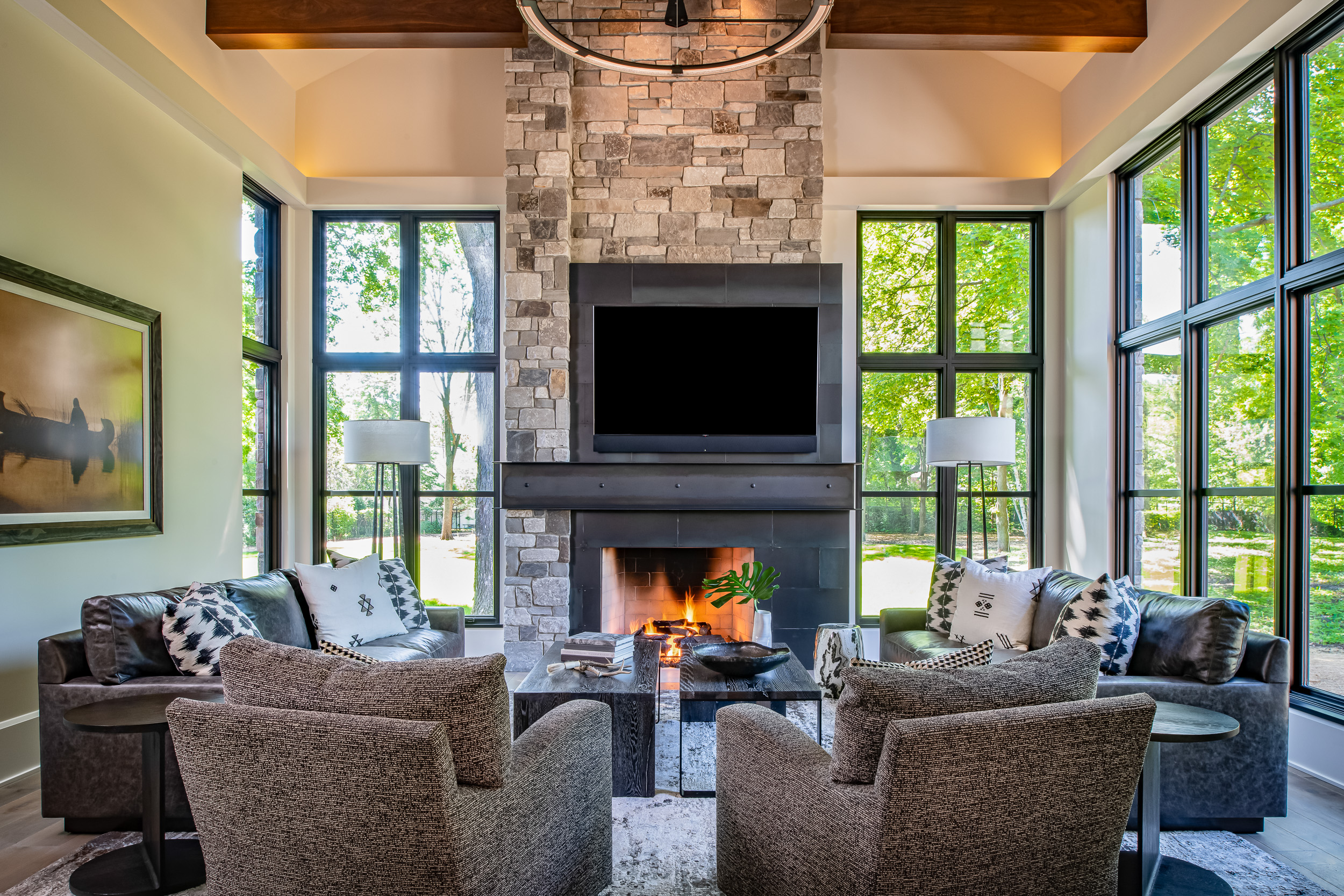 Resort Window Rustic Modern