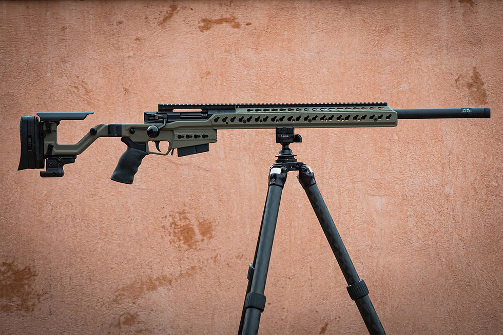 Accuracy International: AT-XC, 6 Creedmoor, Folding, 26", Sage Green ...