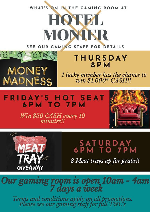 Hotel Monier | Seniors Day | Functions