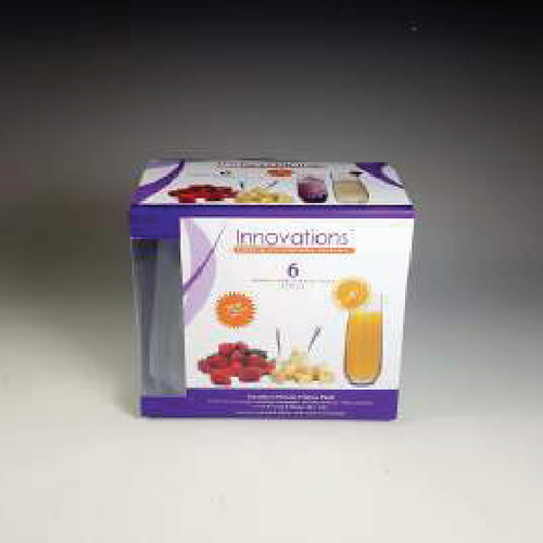 6ct Stemless Plastic Flutes | Maryland Plastics