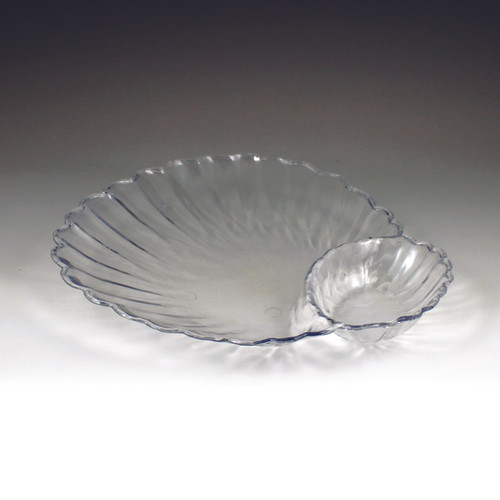 11″ x 11.75″ Sovereign Shell Chip Dish | Maryland Plastics