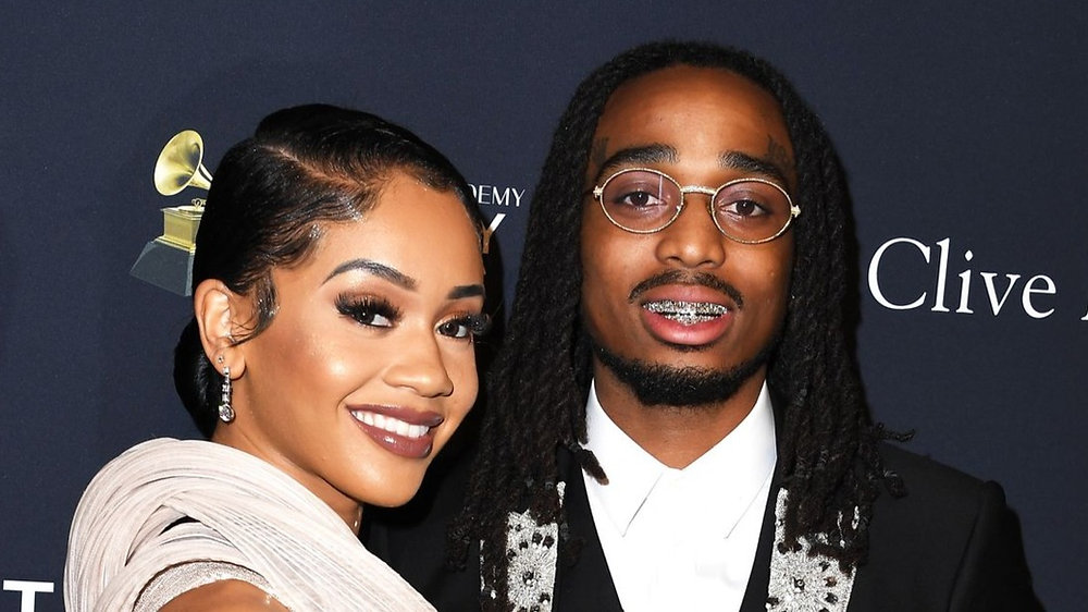 Quavo & Saweetie Physical Altercation in Elevator Caught on Video