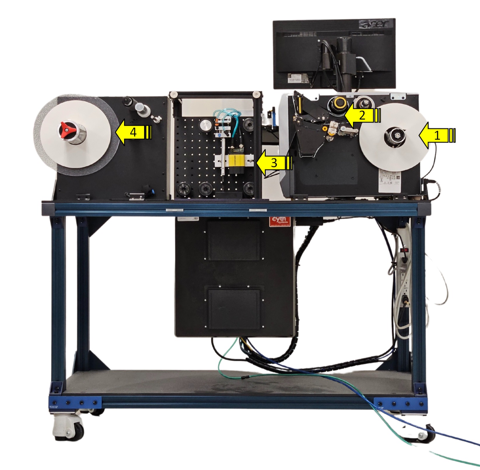 Automated QR Code Printer & Verifier Enables Tracking