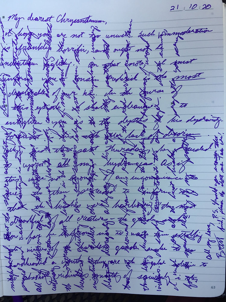 Cross writing: How Jane Austen and others wrote letters in the Regency era