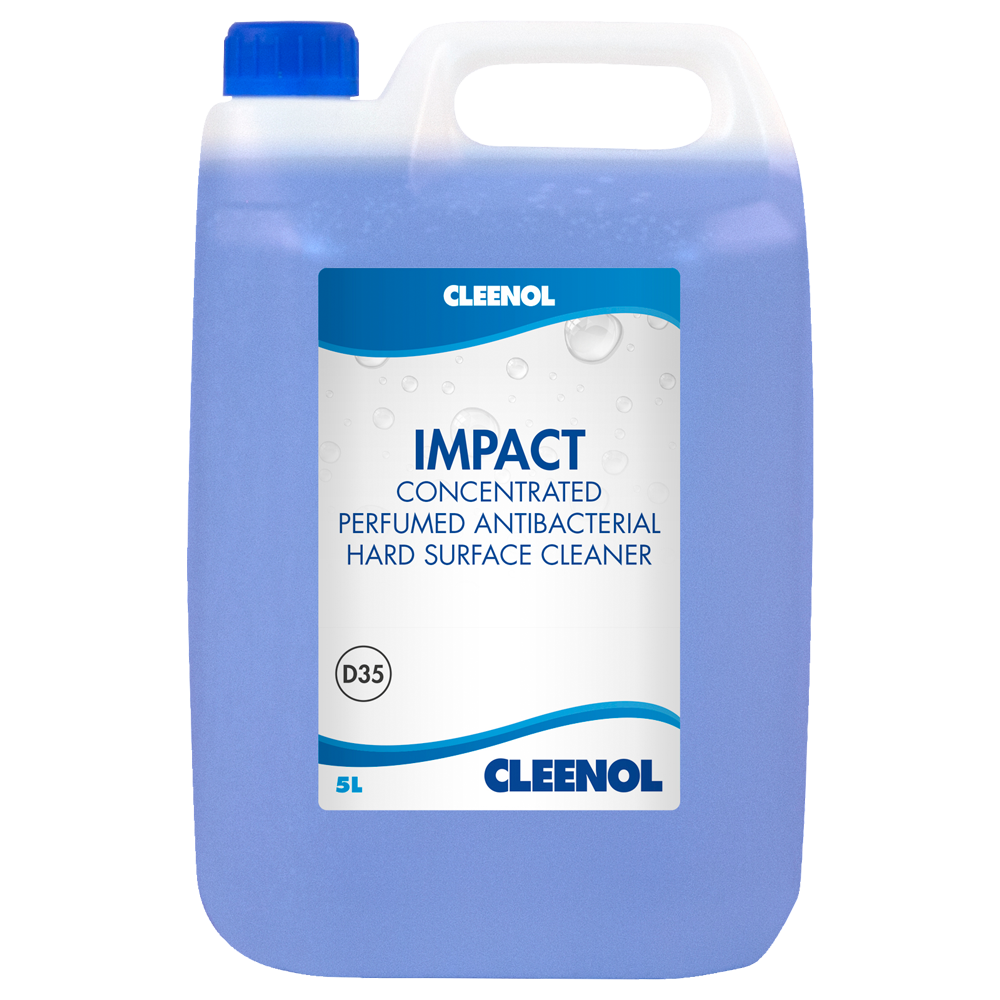 Cleenol | Impact Perfumed Antibacterial Hard Surface Cleaner, 2x5L